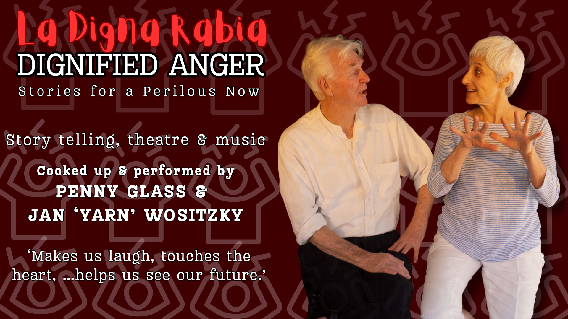 Dignified Anger: Stories for a Perilous Now – Jan 'Yarn' Wositzky